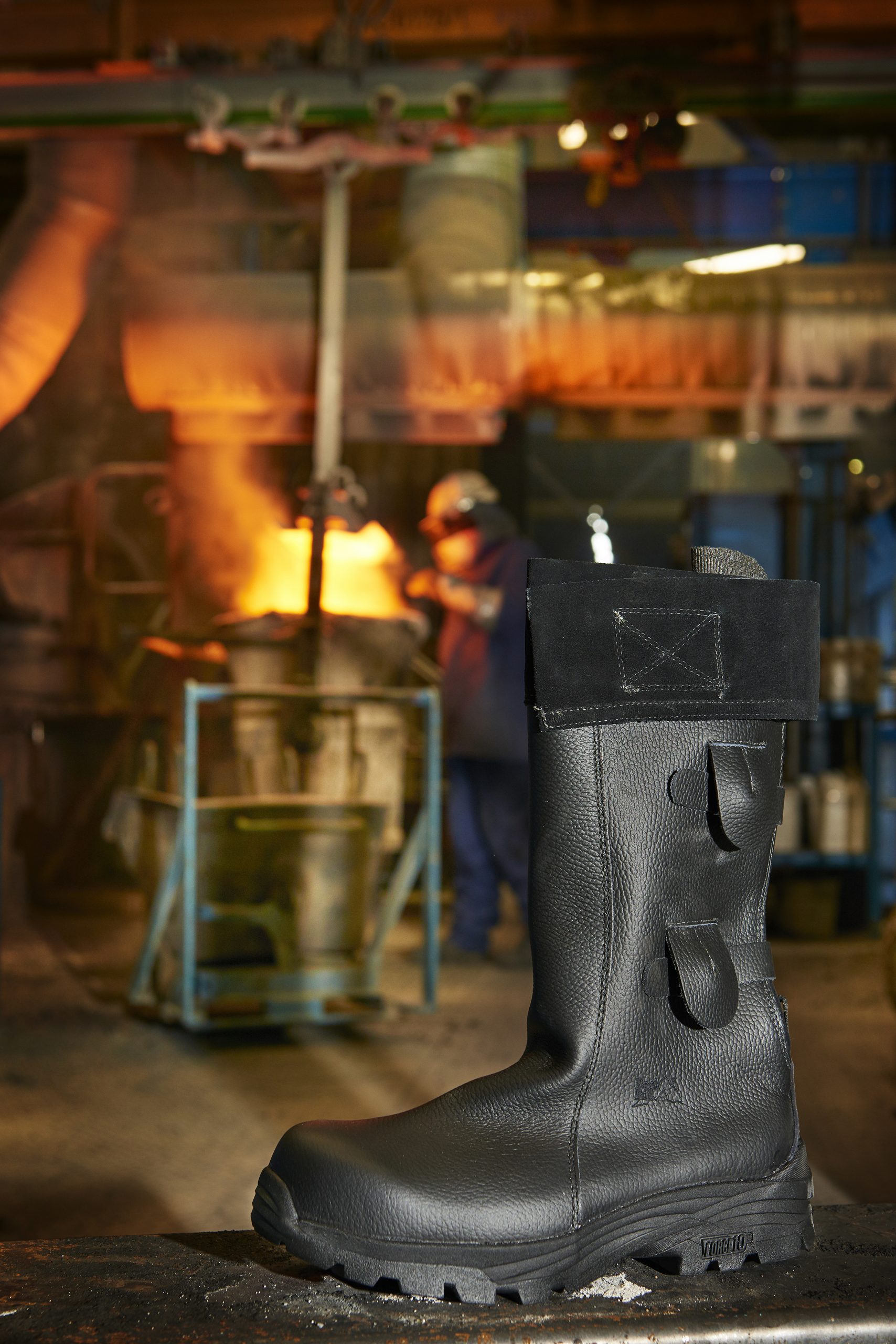 Rock Fall RF7000 Vulcan High Leg Foundry Safety Boot | OAKEYS Safety Ltd