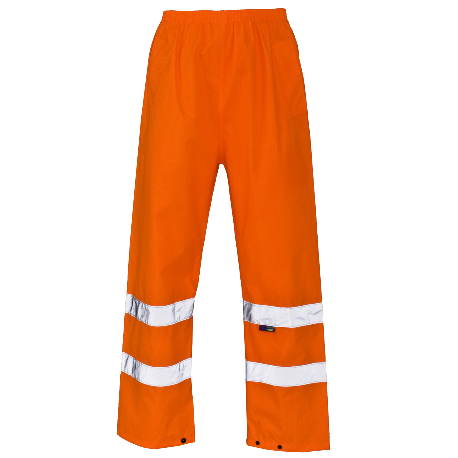 Supertouch Hi Vis Orange Overtrousers | OAKEYS Safety Ltd