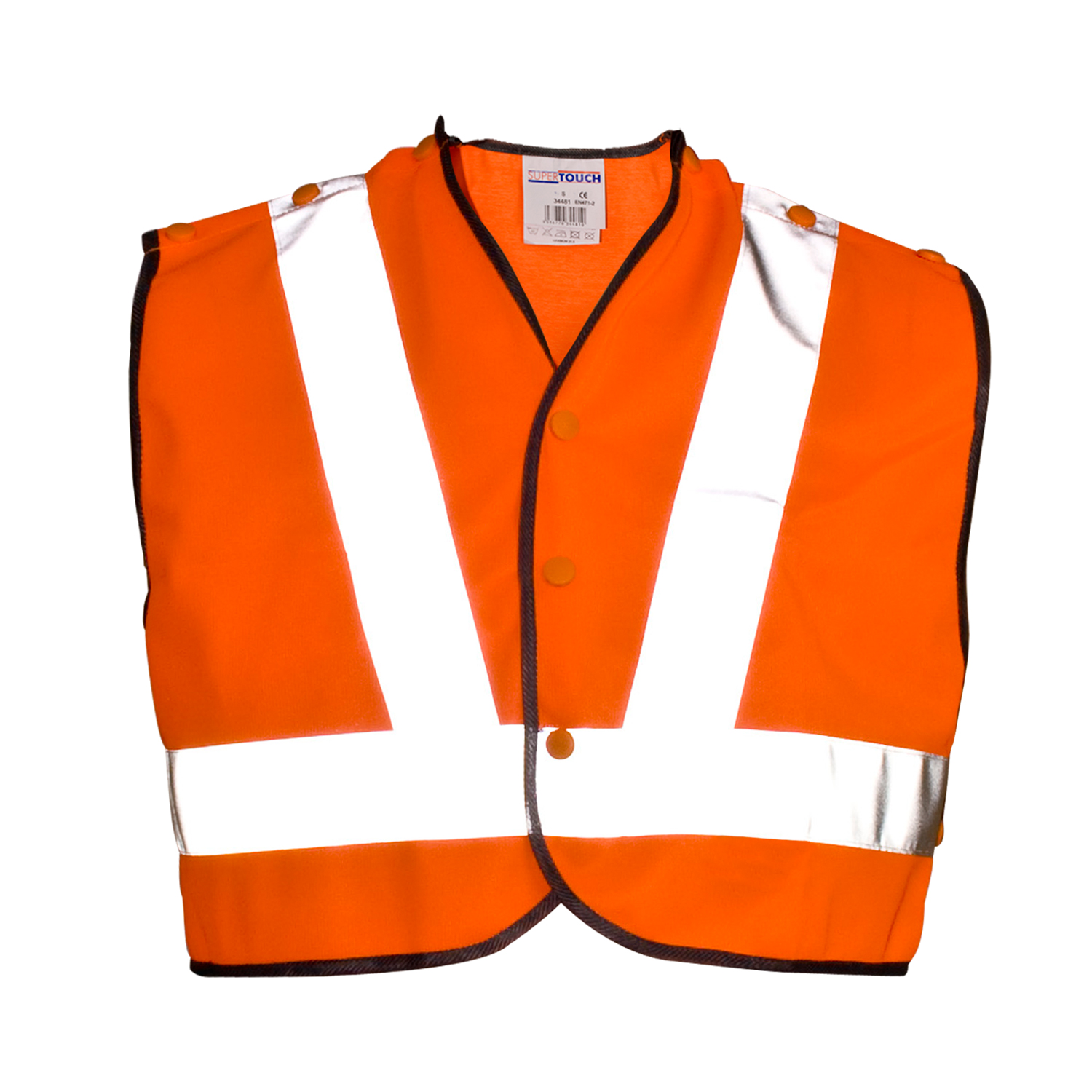 Supertouch Hi Vis Mini Tracker Vest | OAKEYS Safety Ltd