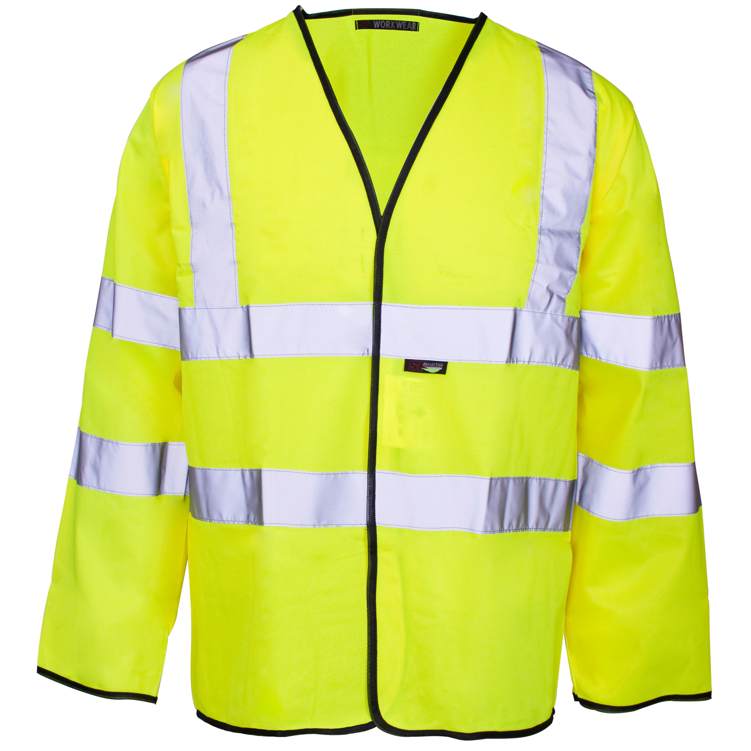 Supertouch Hi Vis Long Sleeved Vest | OAKEYS Safety Ltd