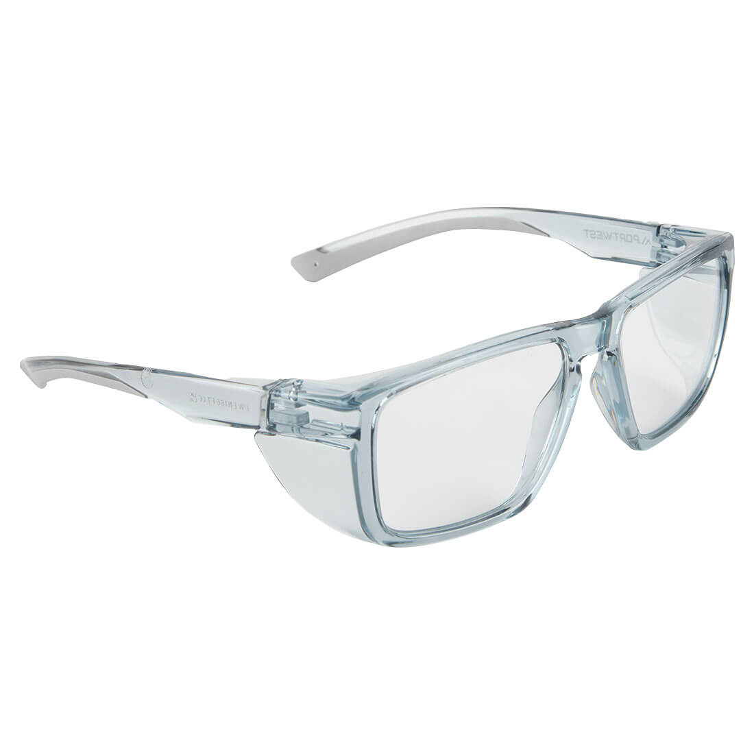 Portwest PS26 Side Shields Safety Glasses | OAKEYS Safety Ltd