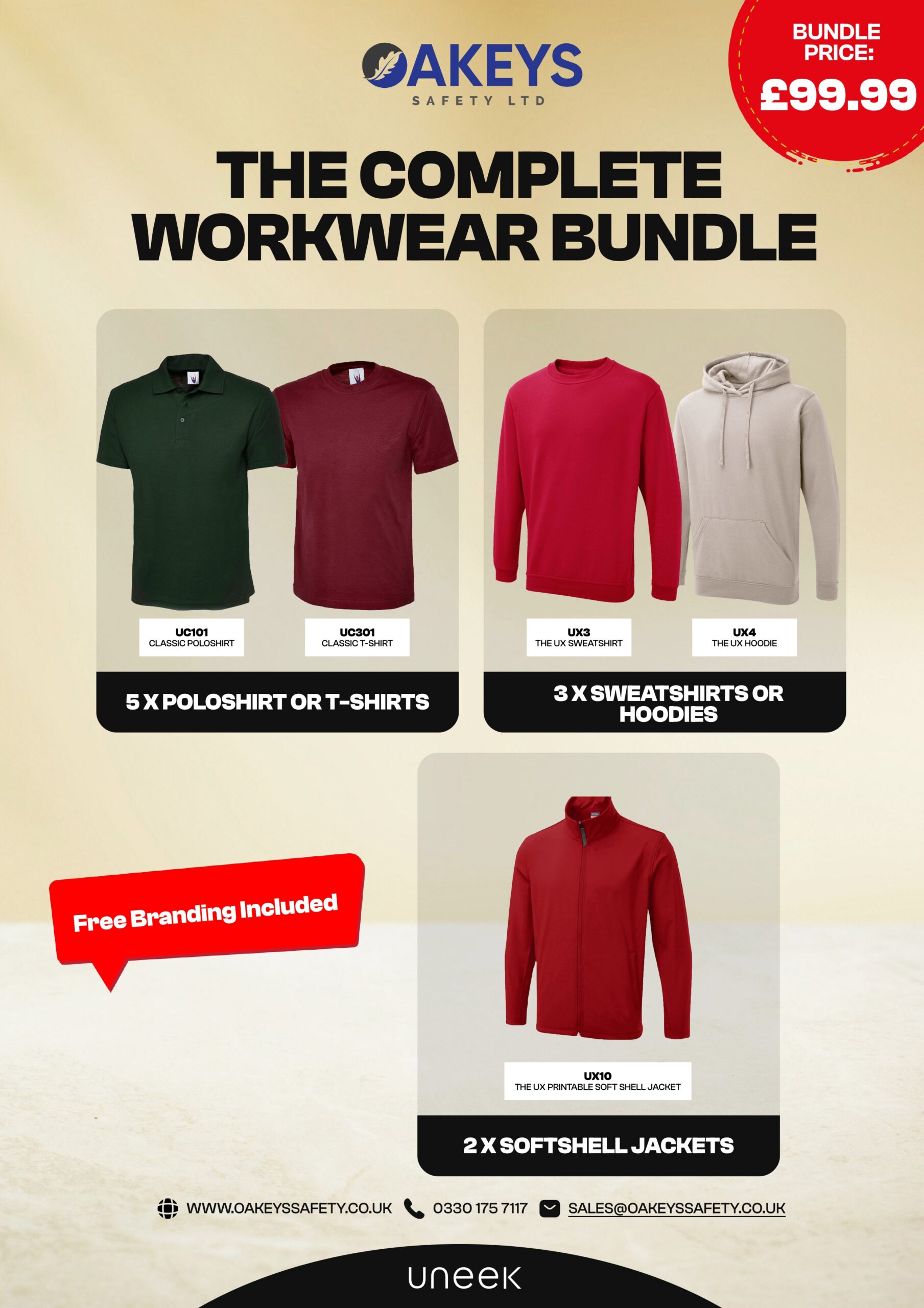 The Complete Workwear Bundle | OAKEYS Safety Ltd
