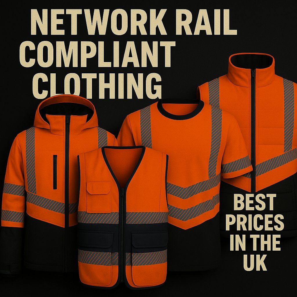 Network Rail Compliant Clothing – PPE for Rail Workers
