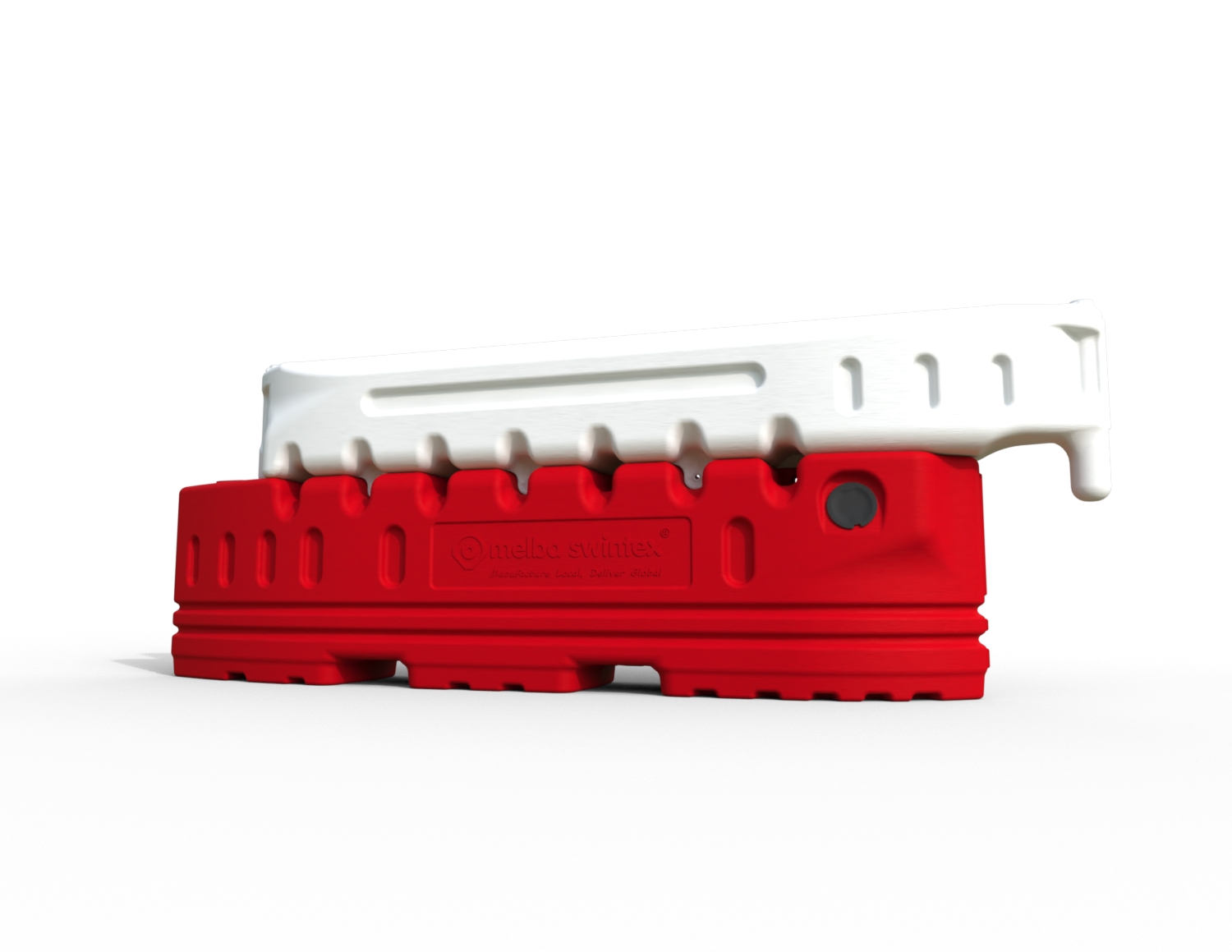 Melba Swintex CityWall Barrier – 2m Water-Filled Traffic Barrier – UK ...