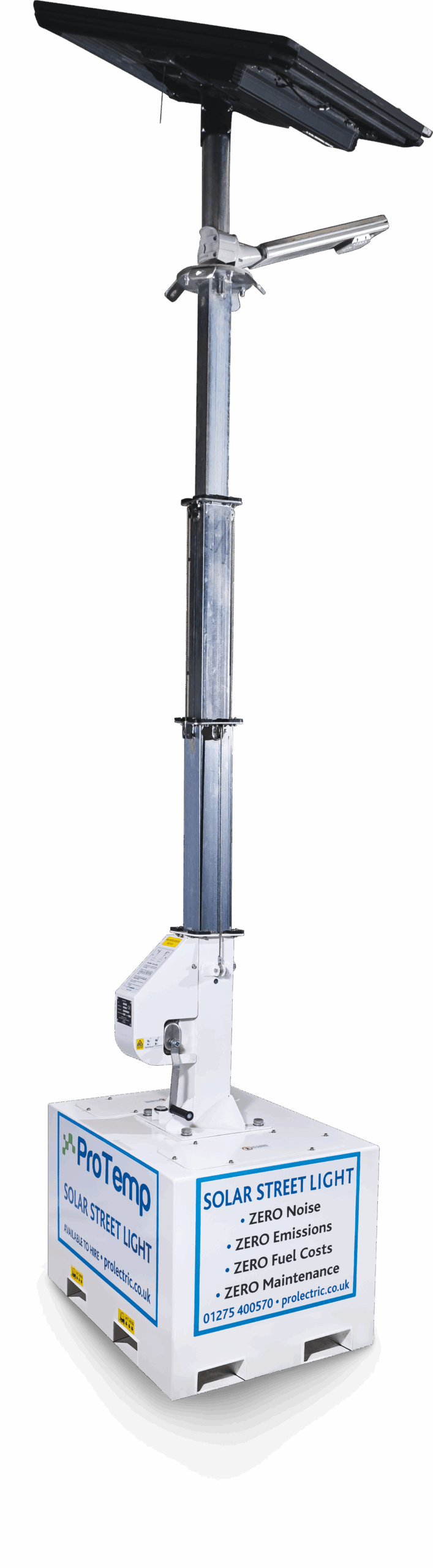 Prolectric ProTemp Solar Street Lighting Column | Off-Grid Lighting