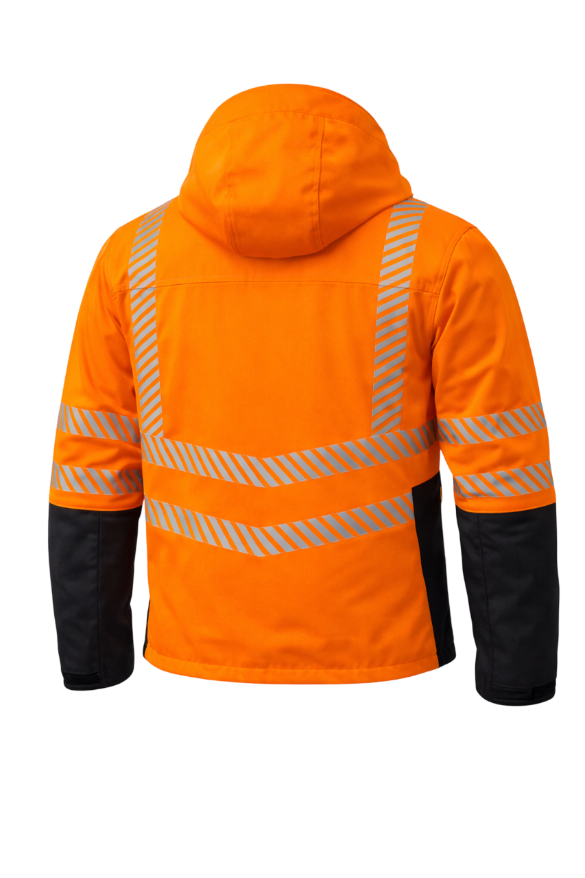 OAKLINE PRO Kimi Slim Fit Hi Vis Orange Jacket – Rail & Utility PPE